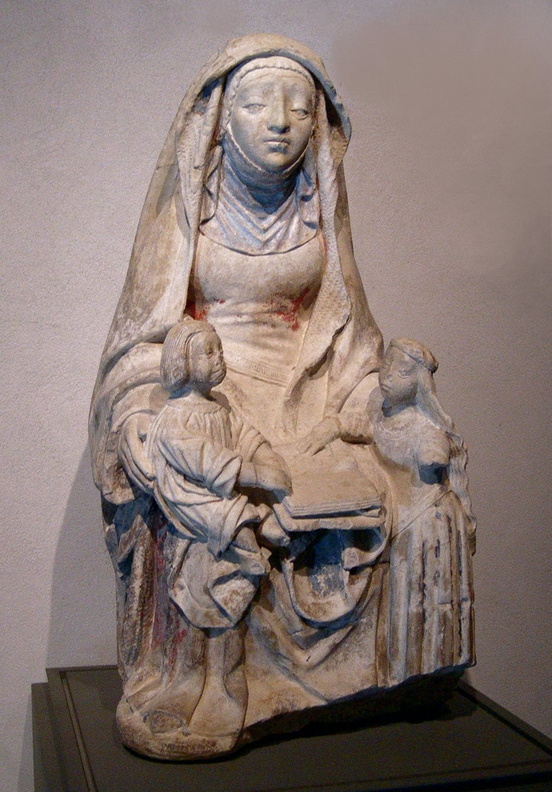 La statue de Sainte Anne – Patrimoine bâti de la Loubière